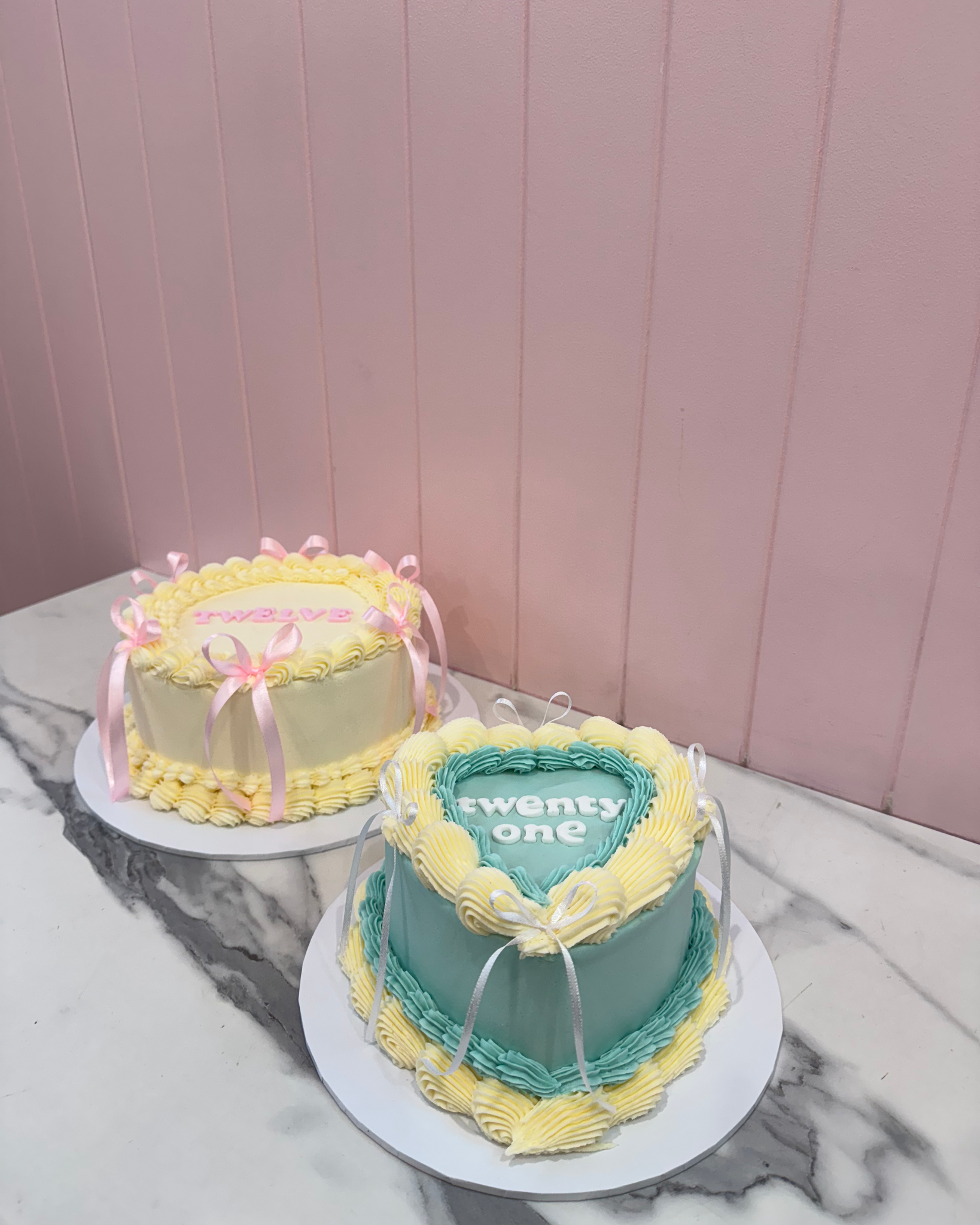 Vintage Love Heart Cake Sydney | Sweet Treats by Rhi