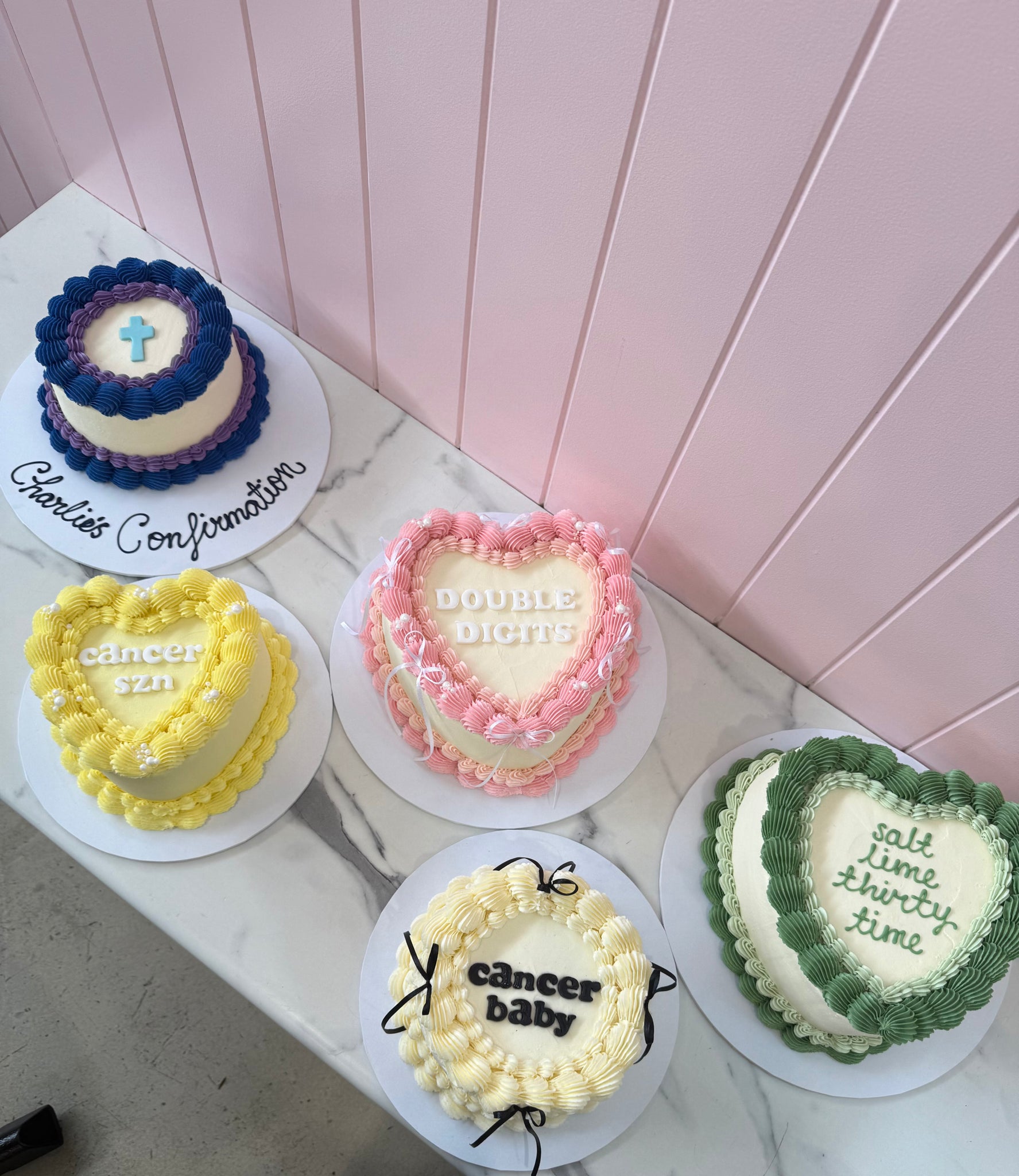 Vintage Love Heart Cake – Sweet Treats by Rhi