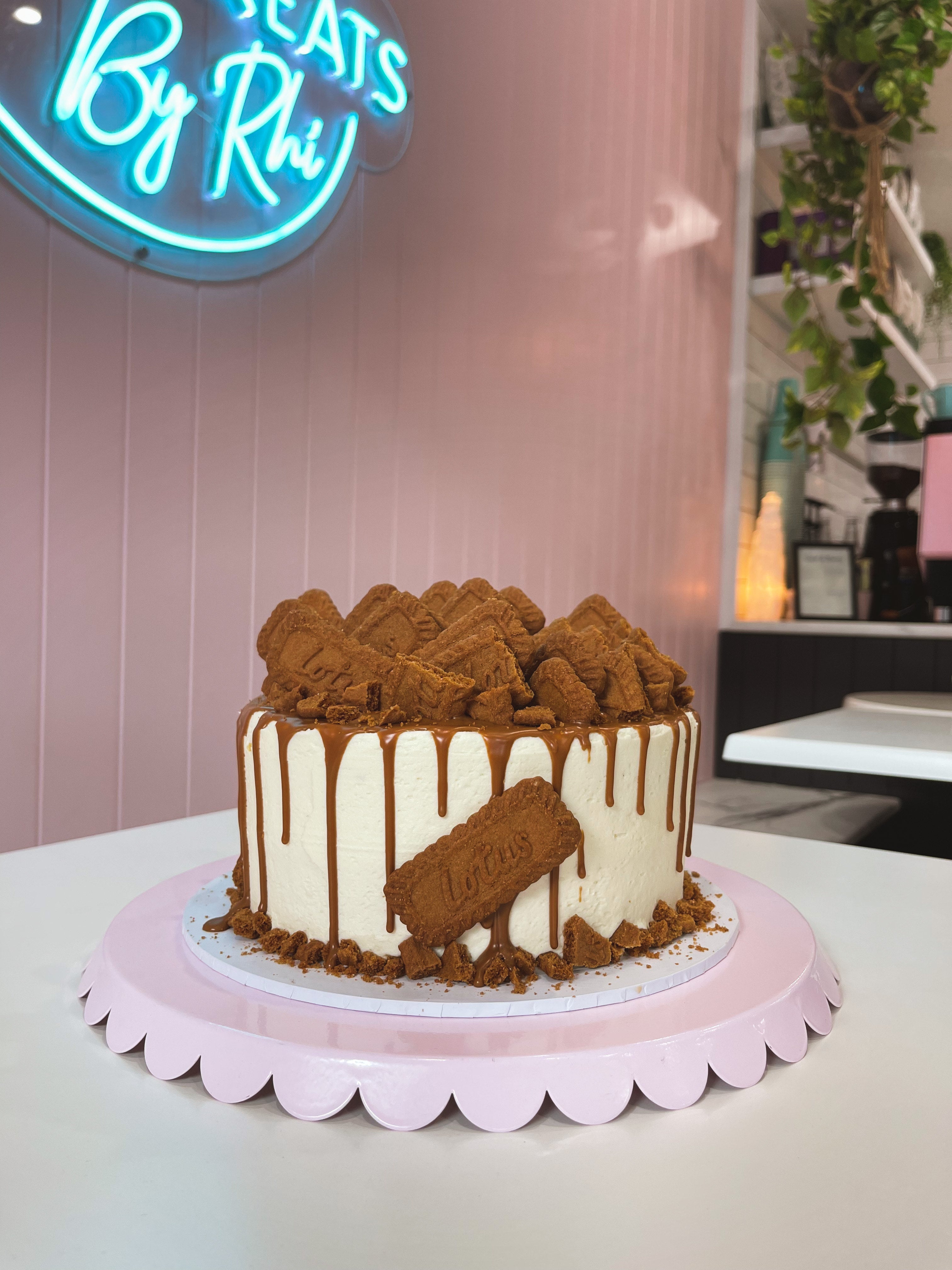 Vegan Biscoff Cake Sydney | Sweet Treats by Rhi